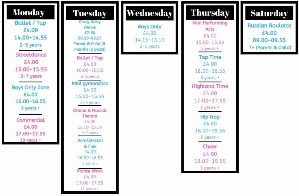 Our Dance Classes - LCDC Fitness & Dance