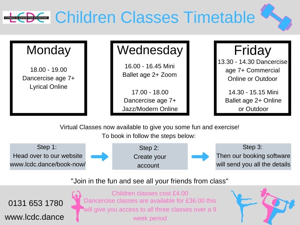 Our Dance Classes - LCDC Fitness & Dance
